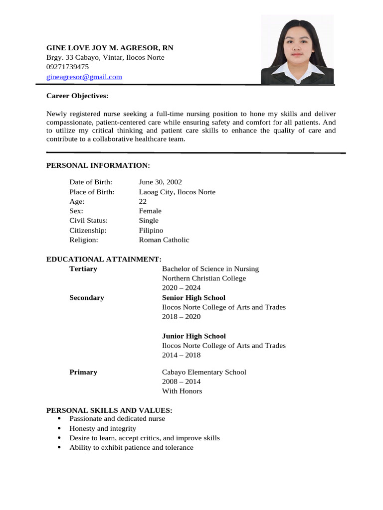 Resume Eee | PDF