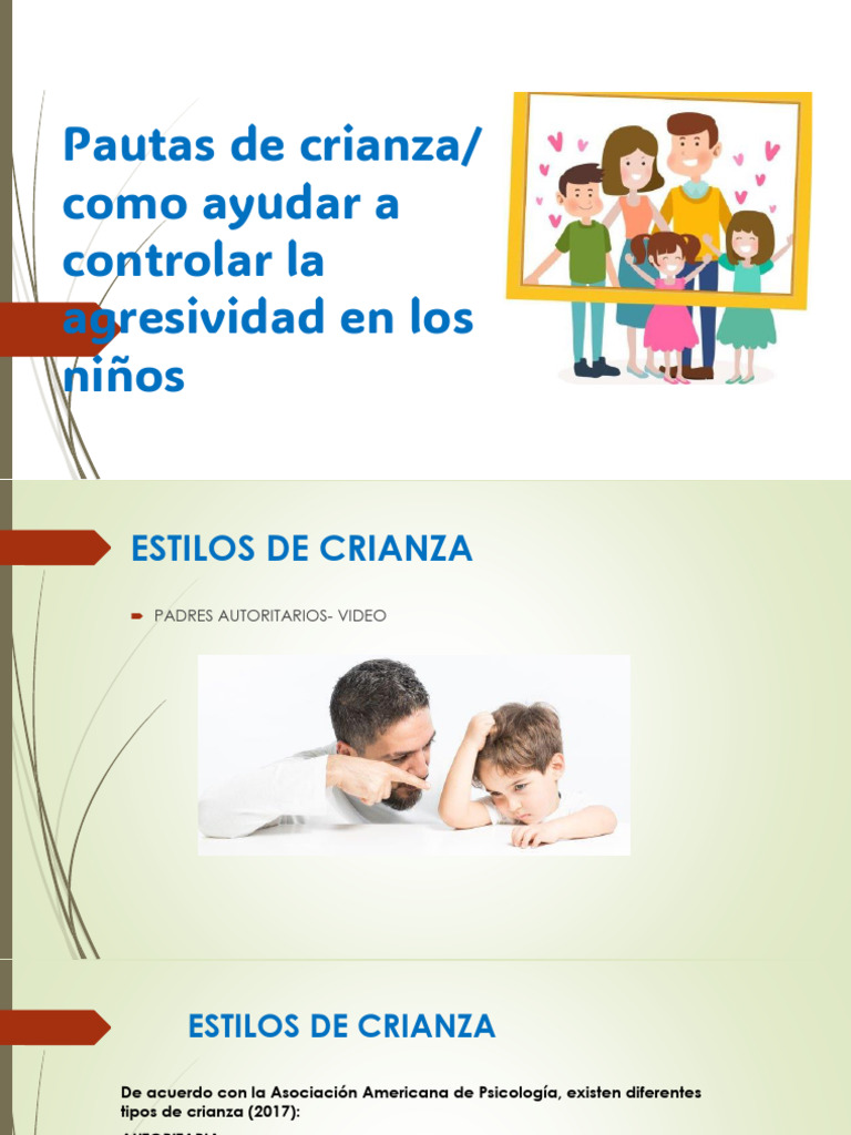 Charla Pautas de Crianza | PDF