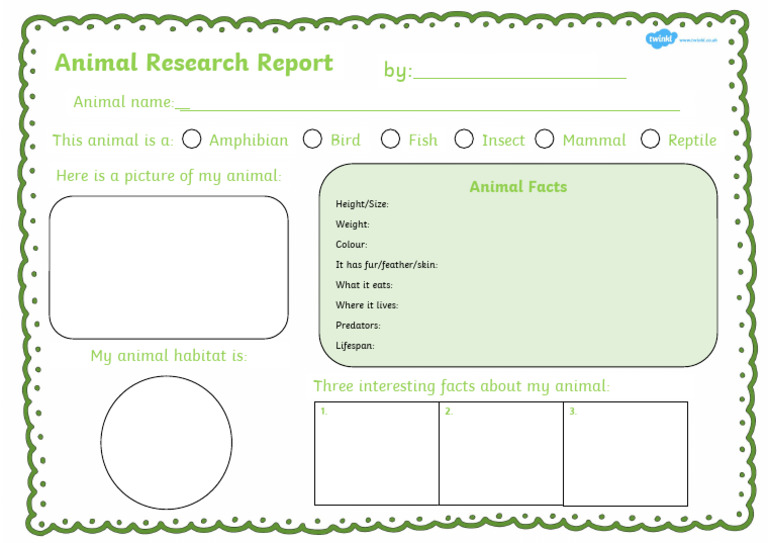 t-t-17346b-animal-research-writing-frame-editable | PDF