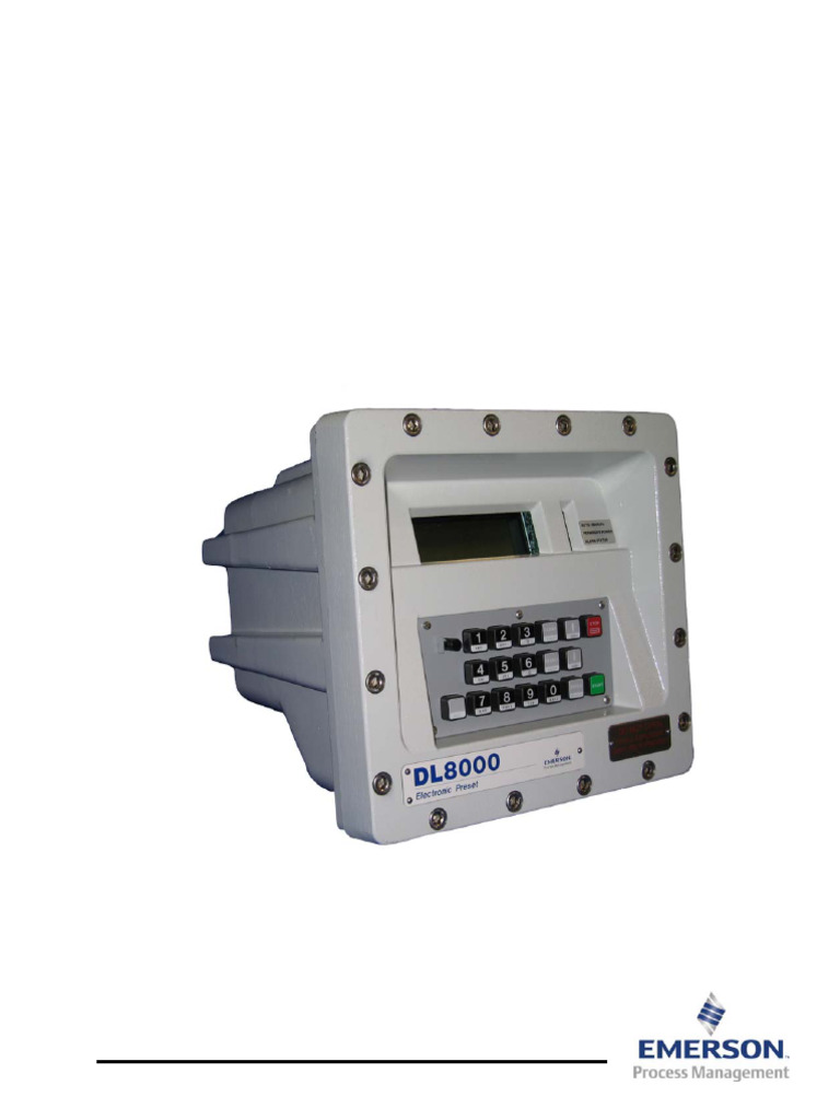 DL8000 | PDF | Programmable Logic Controller | Input/Output