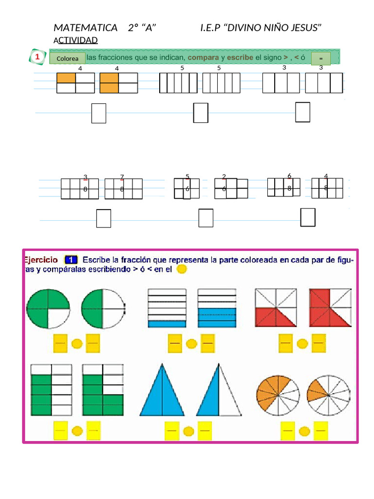 Actividad de Matematica | PDF