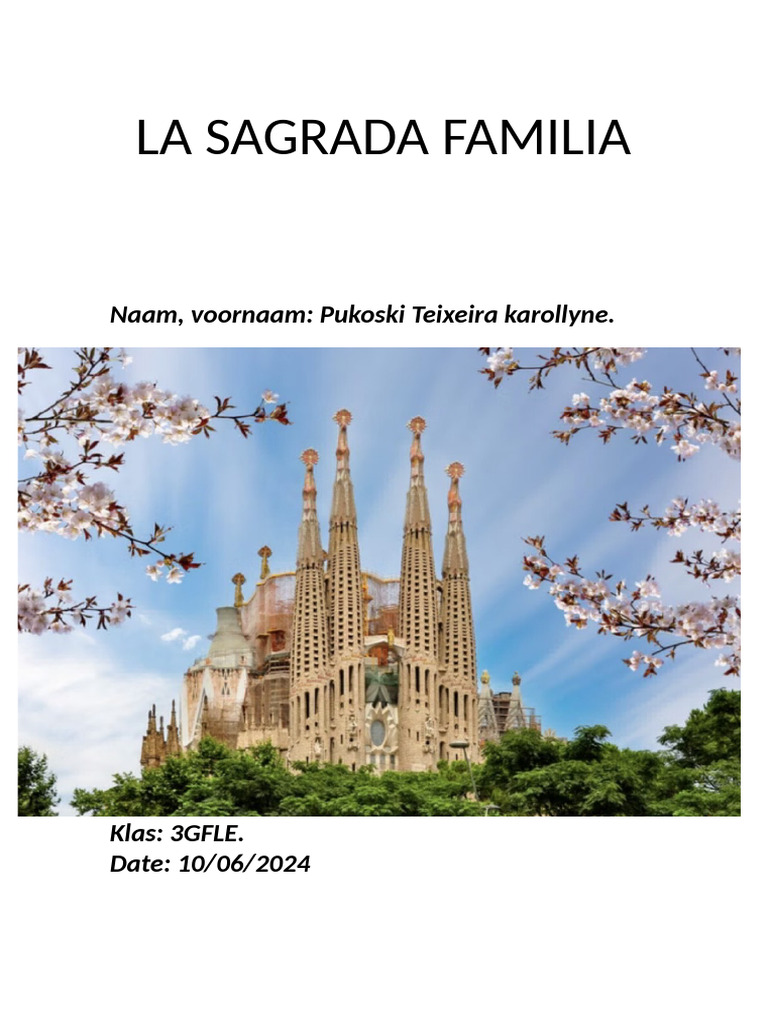 La Sagrada Familia | PDF