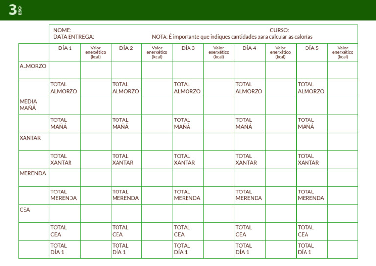 Tabla Editable 090103 | PDF