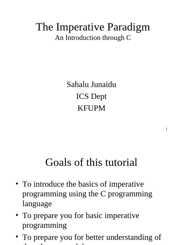 03intro2c Pdf Pointer Computer Programming Programming Paradigms 4262