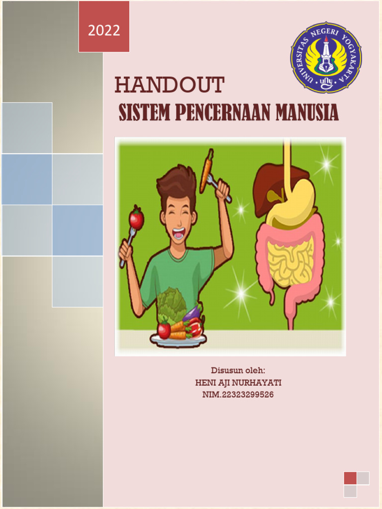 Modul Sistem Pencernaan Manusia | PDF