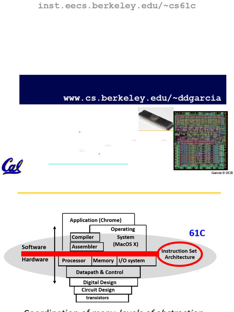2018Fa-CS61C-L25-dg-SDS | PDF | Field Effect Transistor | Mosfet
