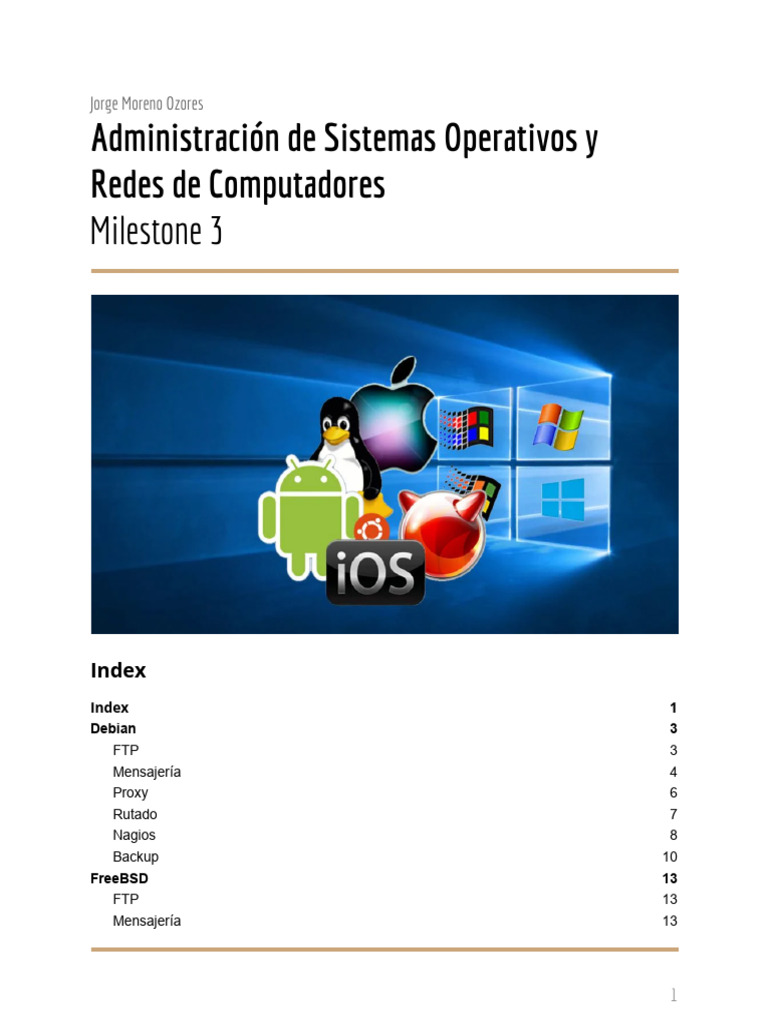 Report Milestone 3 | PDF | File Transfer Protocol | Linux