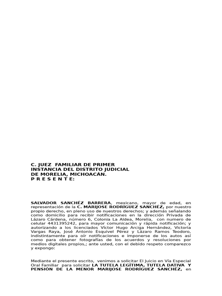 Tutela Dativa | PDF
