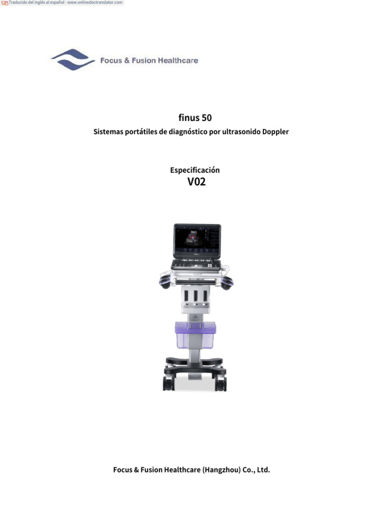 Finus 50 Specification-V02 en - En.es | PDF
