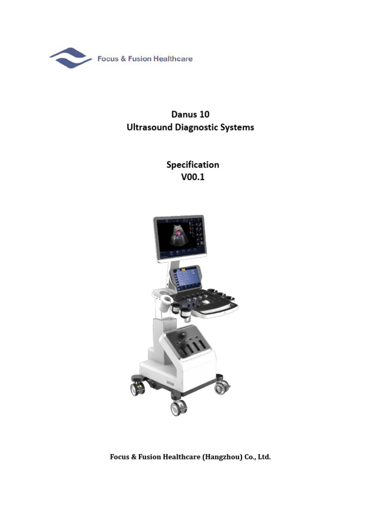 Danus 10 Ultrasound System Overview | PDF | Computer Monitor | Display ...