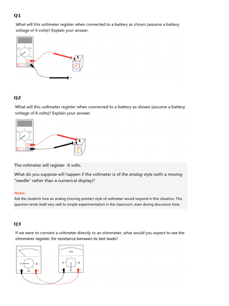 Circuit Questions | PDF
