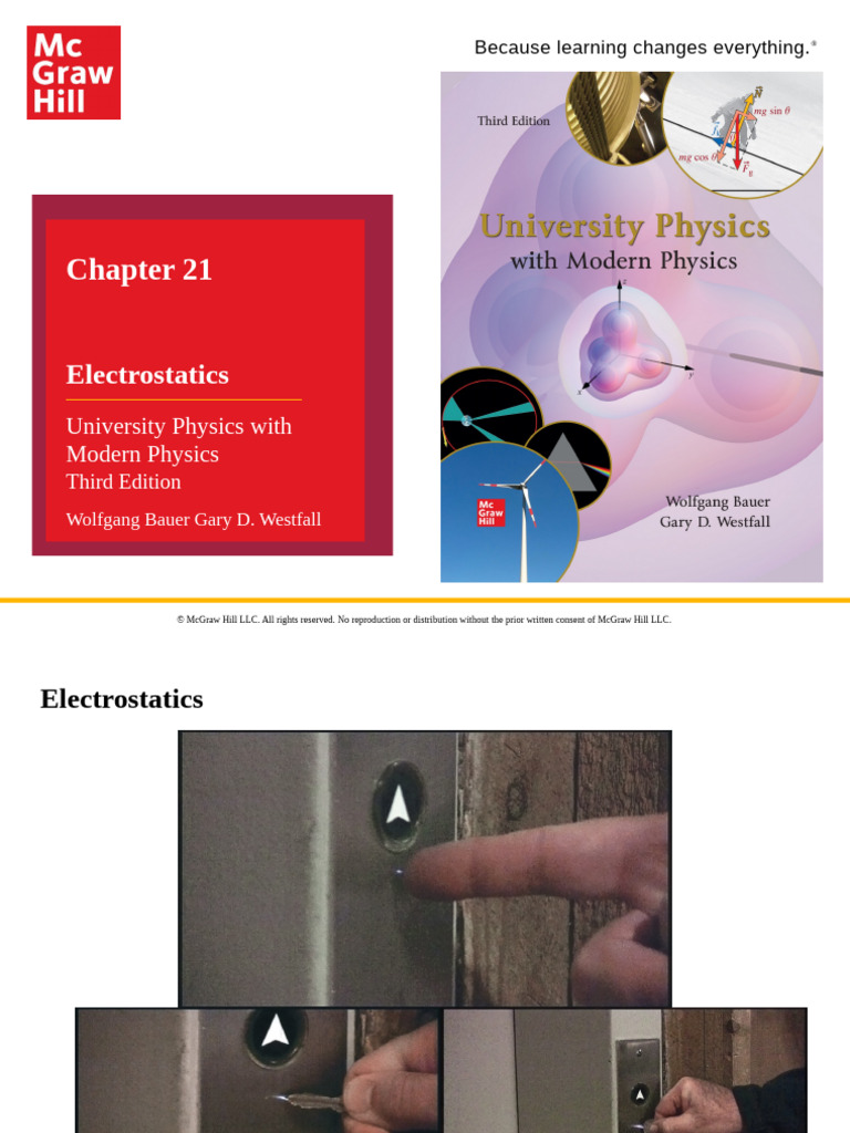 Chapter21 Electrostatics | PDF | Electric Charge | Proton