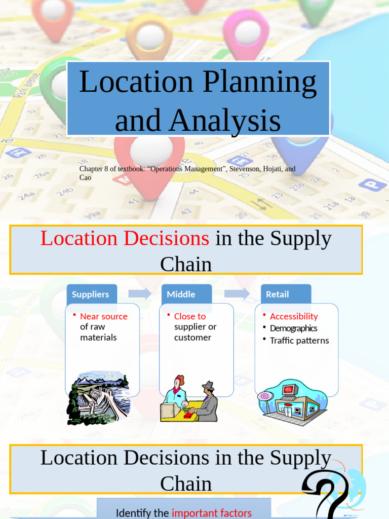 Topic 6_Location Planning and Analysis | PDF | Profit (Economics ...