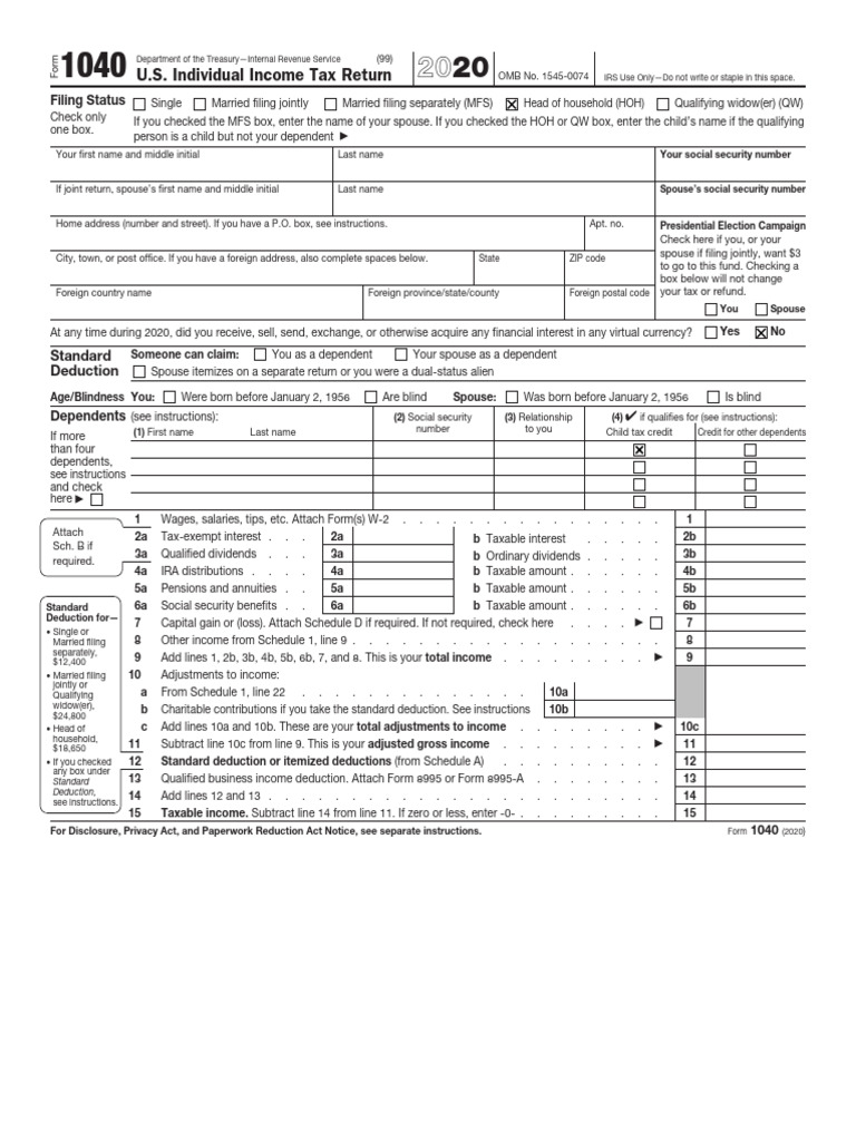 I Am Sharing '2020TurboTaxReturn.pdf' With You | PDF | Irs Tax Forms ...