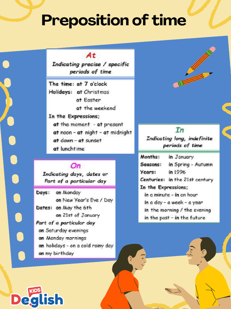 Preposition of Time | PDF