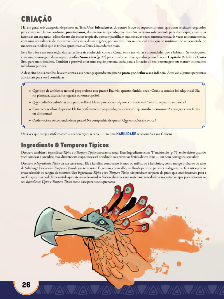 Wilderfeast RPG - Origem | PDF