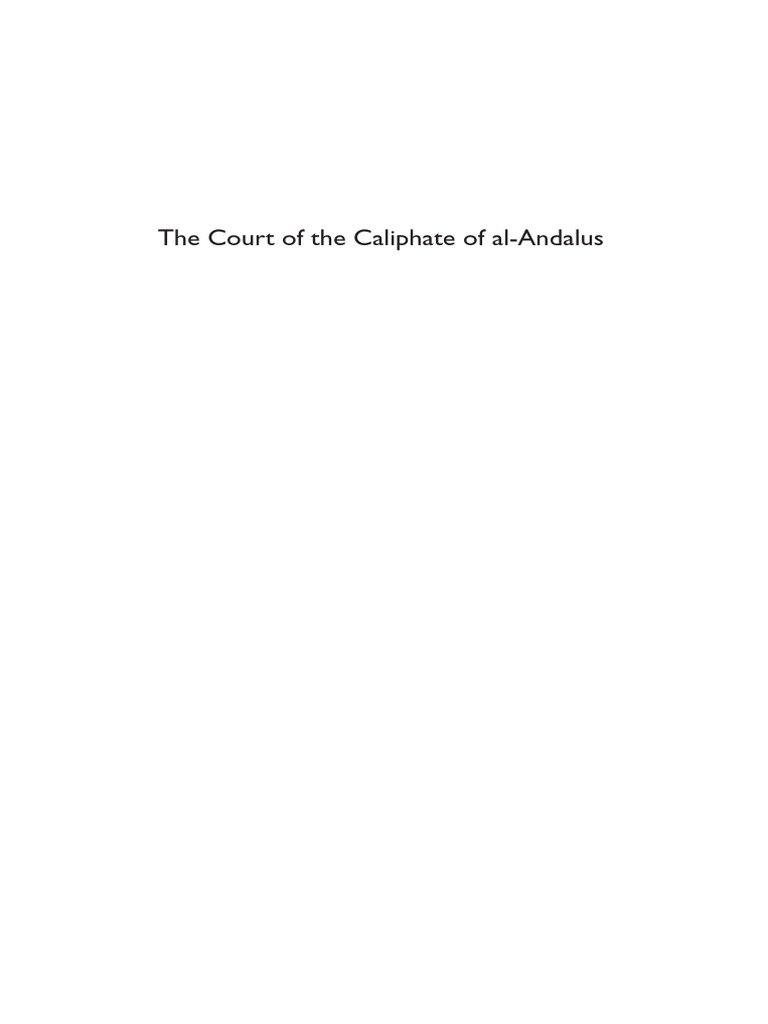 The Court of the Caliphate | PDF | Al Andalus | Berbers