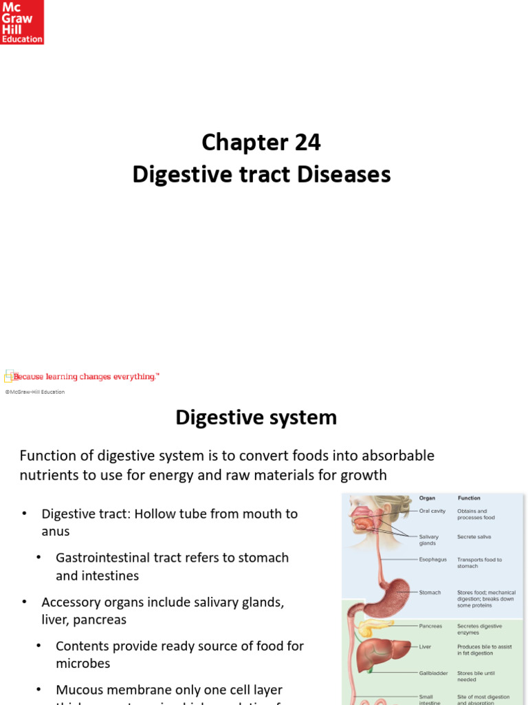 Digestive System Disese_Chapter 24 | PDF | Diarrhea | Salmonella