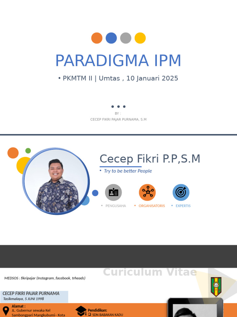 PARADIGMA IPM 2025 Cecep Fikri | PDF