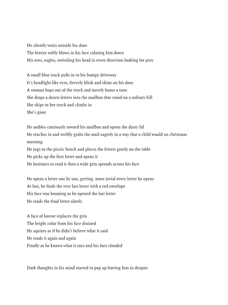 2024 REVISED COPY of The Red Letter of Grief | PDF