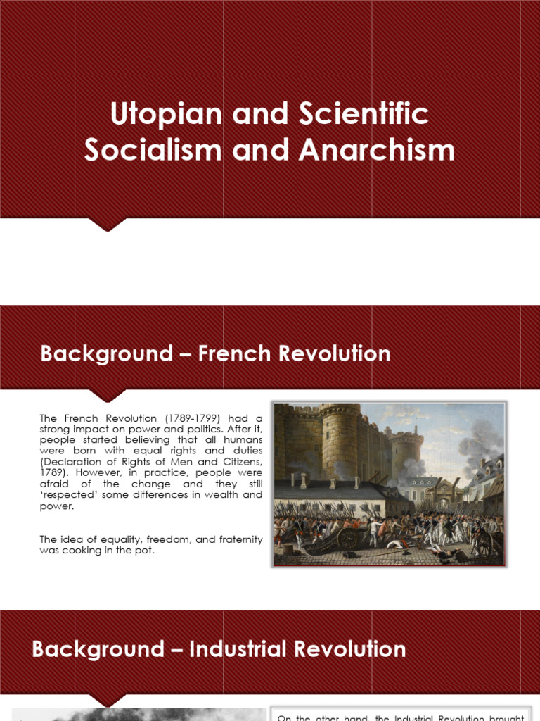 Communism, Socialism and Anarchism in The 19th | PDF | Socialism ...