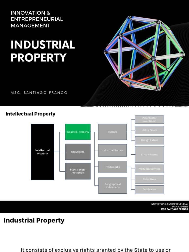 Intellectual Property - Industrial Property - Patents - CLASE 3 | PDF ...