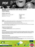 Lesson Plan GR 8 Technology T3 W6 | PDF | Gear | Mechanical Engineering