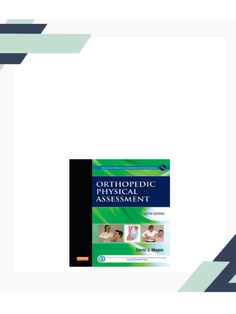 549orthopedic Physical Assessment 6th Edition by David Magee ISBN ...
