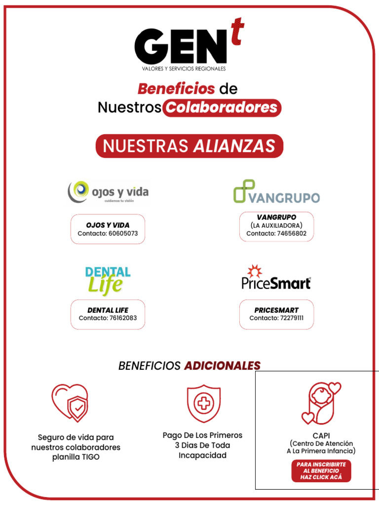 Beneficios Gent | PDF | Factura