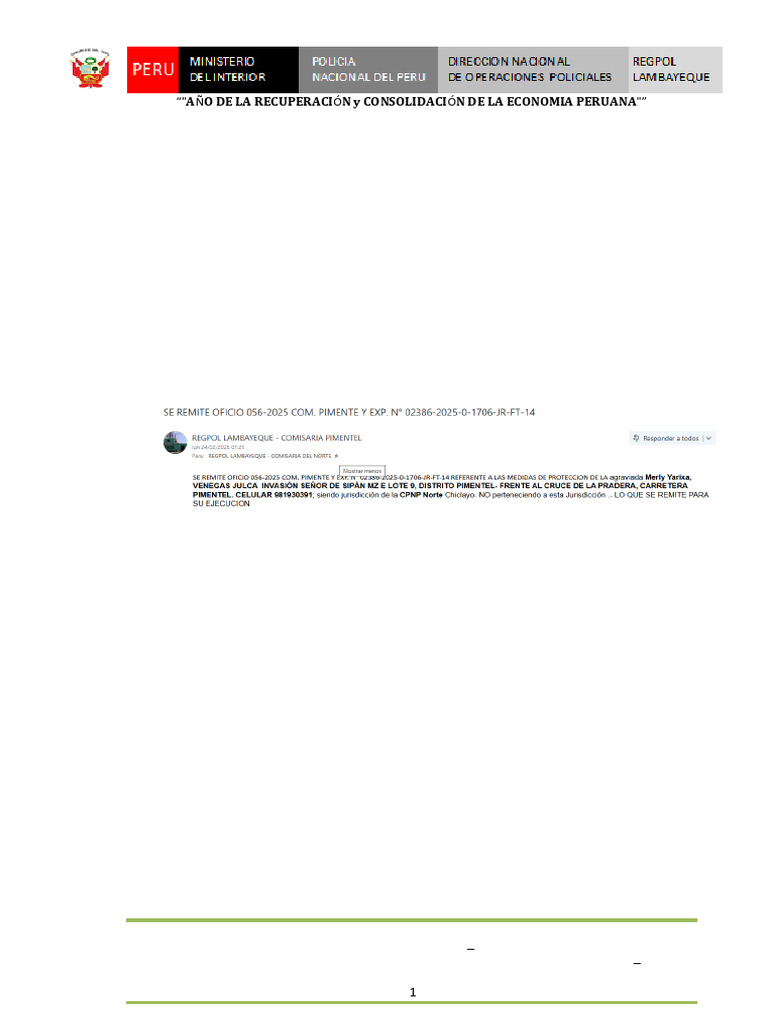 Exp. #02386-2025!0!1706-Jr-ft-14. MP de Merly Yarixa, Venegas Julca - Resol 01 - No Domicilia en ...