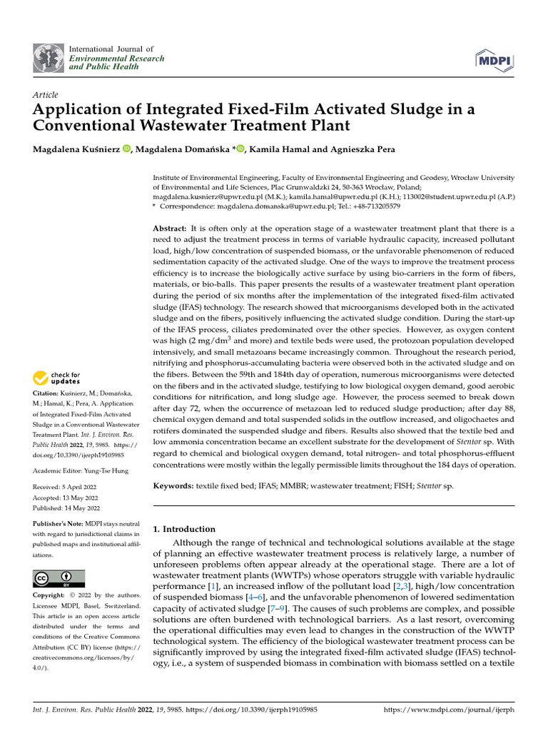 Case Study - 2 | PDF | Sewage Treatment | Water Treatment