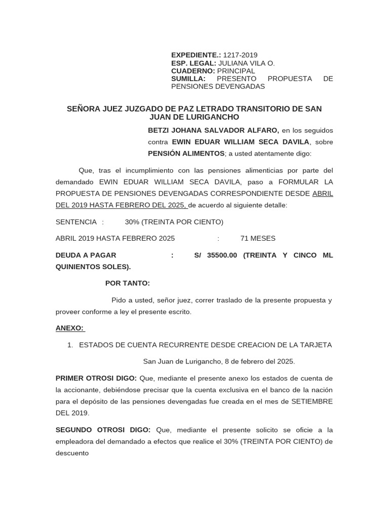Betzi Propuesta | PDF