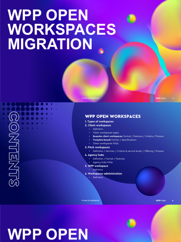 To Learn More About WPP Workspaces, Download This Document | PDF | File System | Information ...