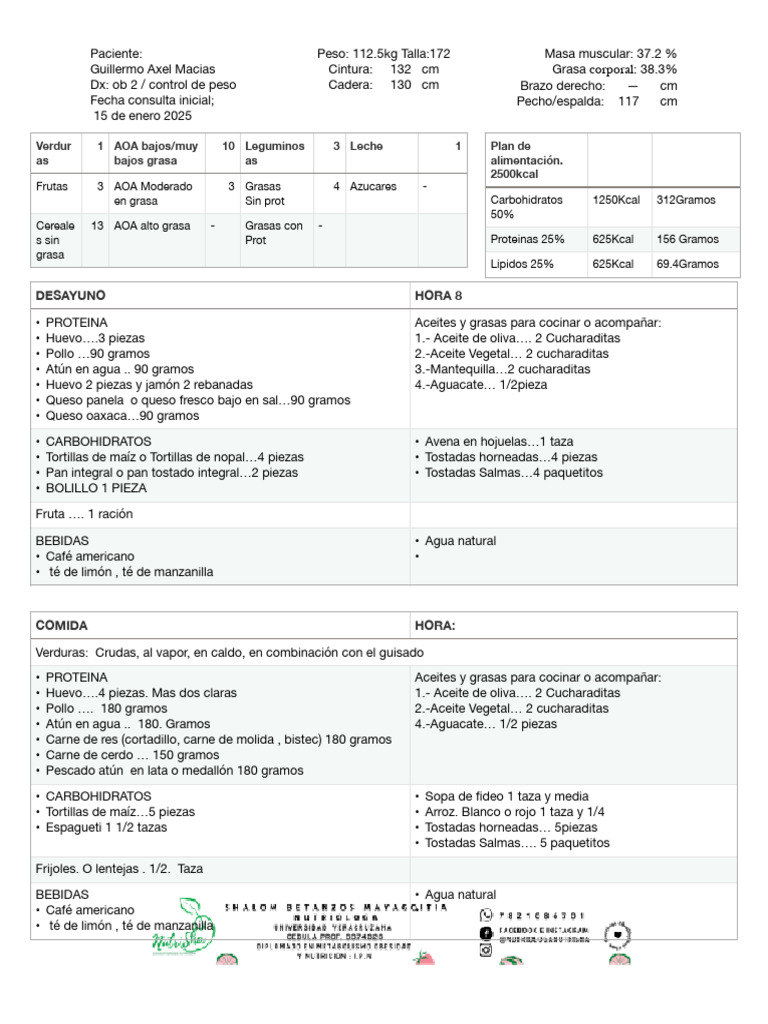 Guillermo Axel 150125 | PDF | Alimentos | Cocina