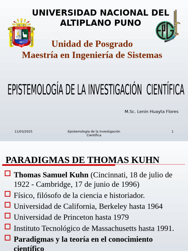 02 Paradigmas de Thomas Khun | PDF | Paradigma | Método científico