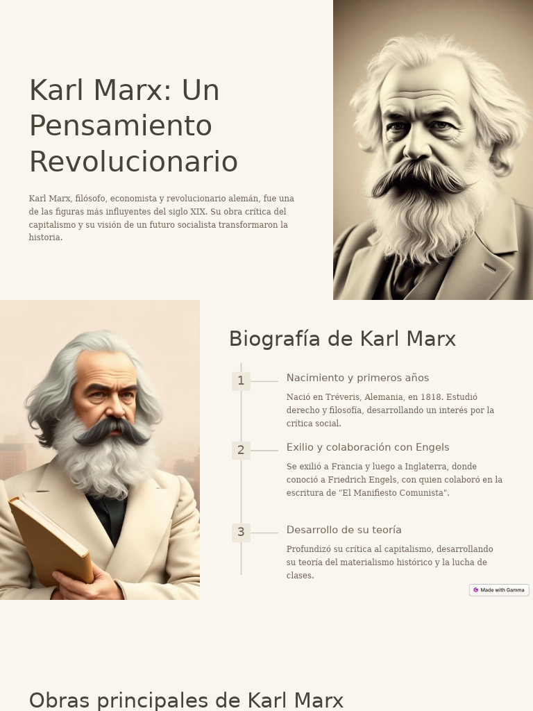 Karl Marx: Crítica al Capitalismo y Socialismo | PDF | Karl Marx ...