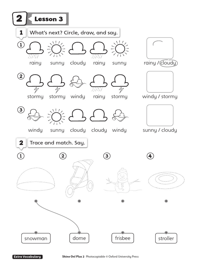 Unit 2 Extra Vocabulary Worksheet | PDF