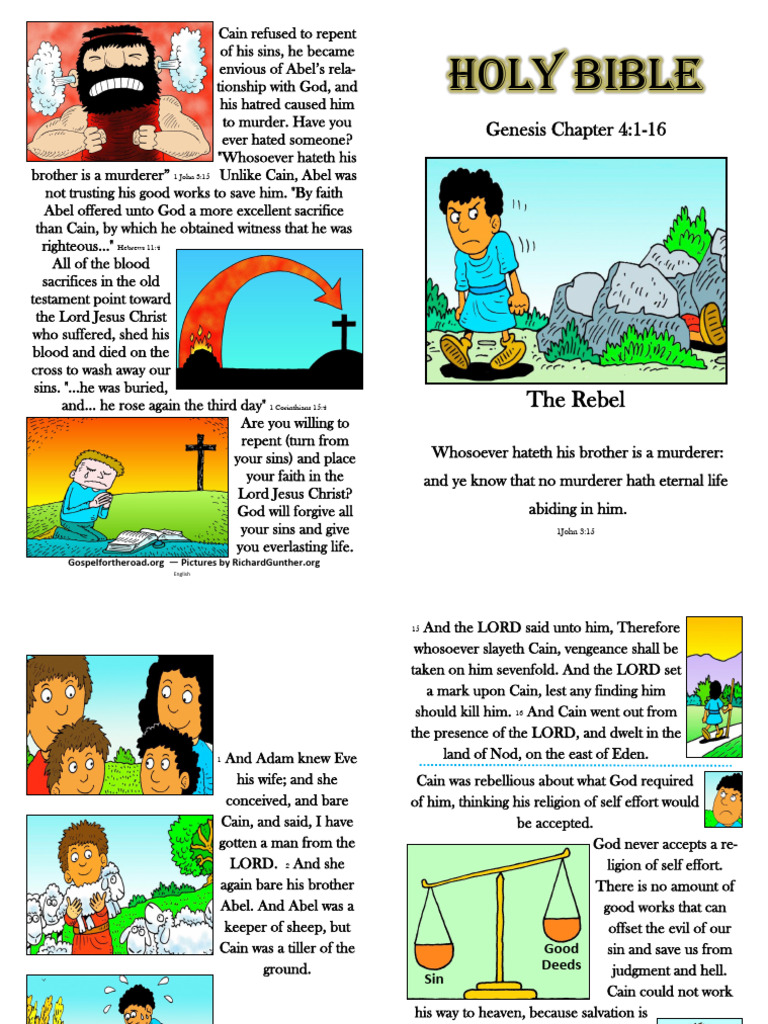 Cain & Abel | PDF | Cain And Abel | Eternal Life (Christianity)