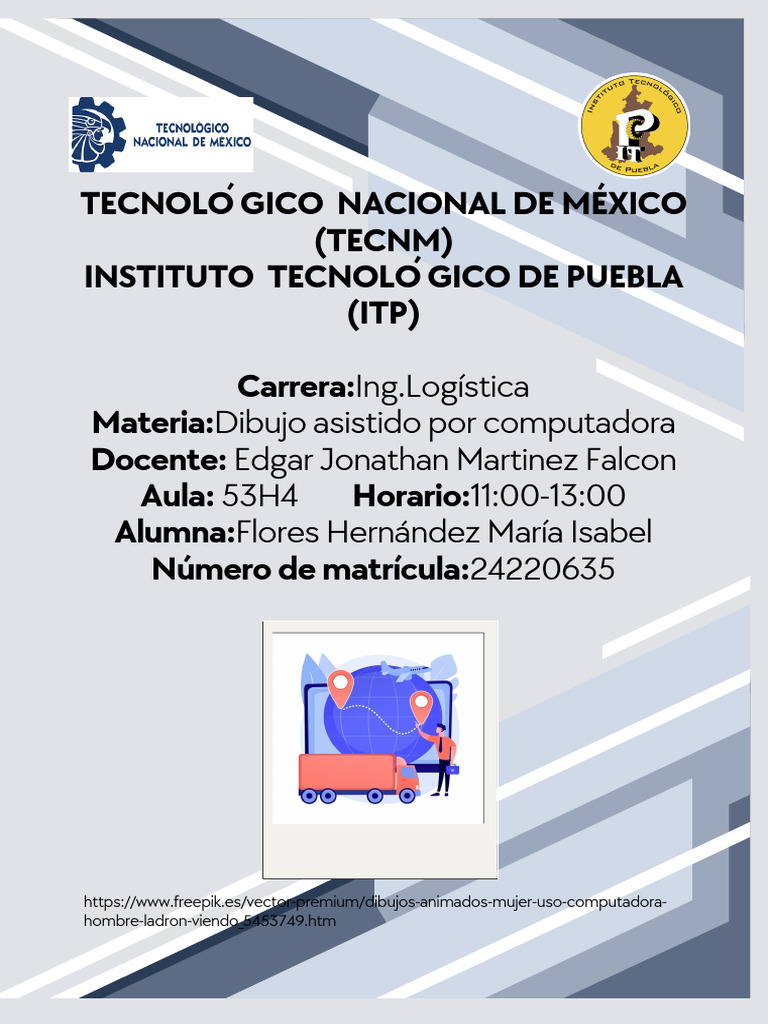 Documento A4 Portada Trabajo de Fin de Grado Ingeniería Geométrico ...