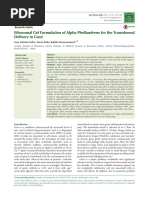 Etoflam 5% Gel: Uses and Precautions | PDF | Wellness