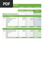 Dole Payroll Template | PDF | Paycheck | Payments