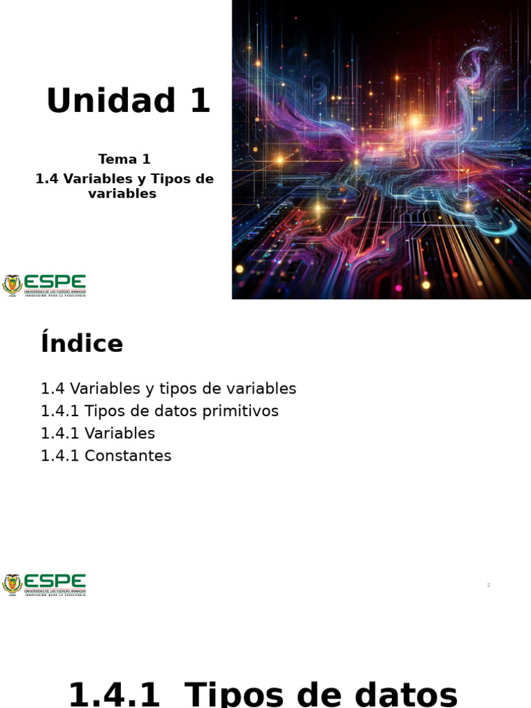03 Variables y Constante | PDF | Tipo de datos | Variable (informática)
