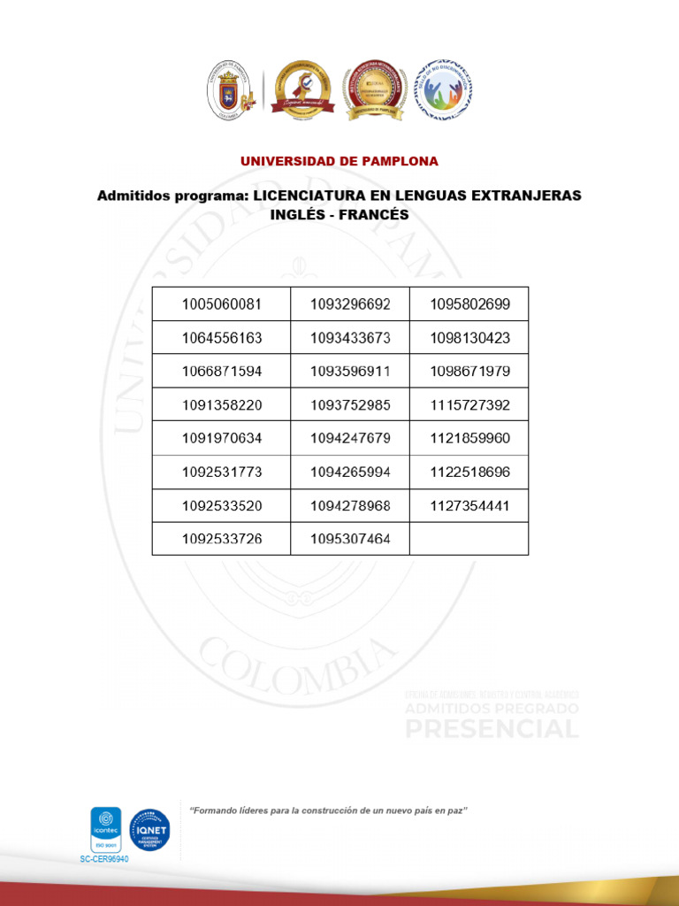 Lic Lenguas Extranjeras | PDF