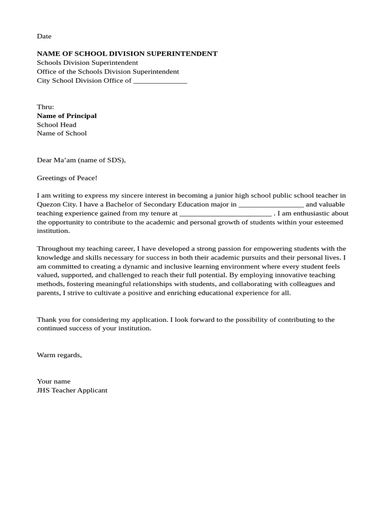 Letter of Intent Sample | PDF