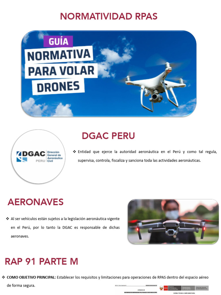 Normatividad RPAS | PDF