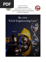 R.A. 544 Civil Engineering Law | PDF | Engineer | Civil Engineering