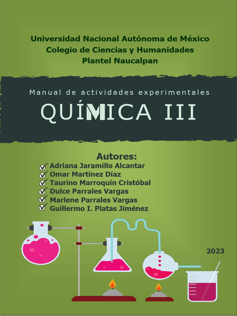 Manual Experimentos Quimica 3 | PDF | Redox | Pirotécnica