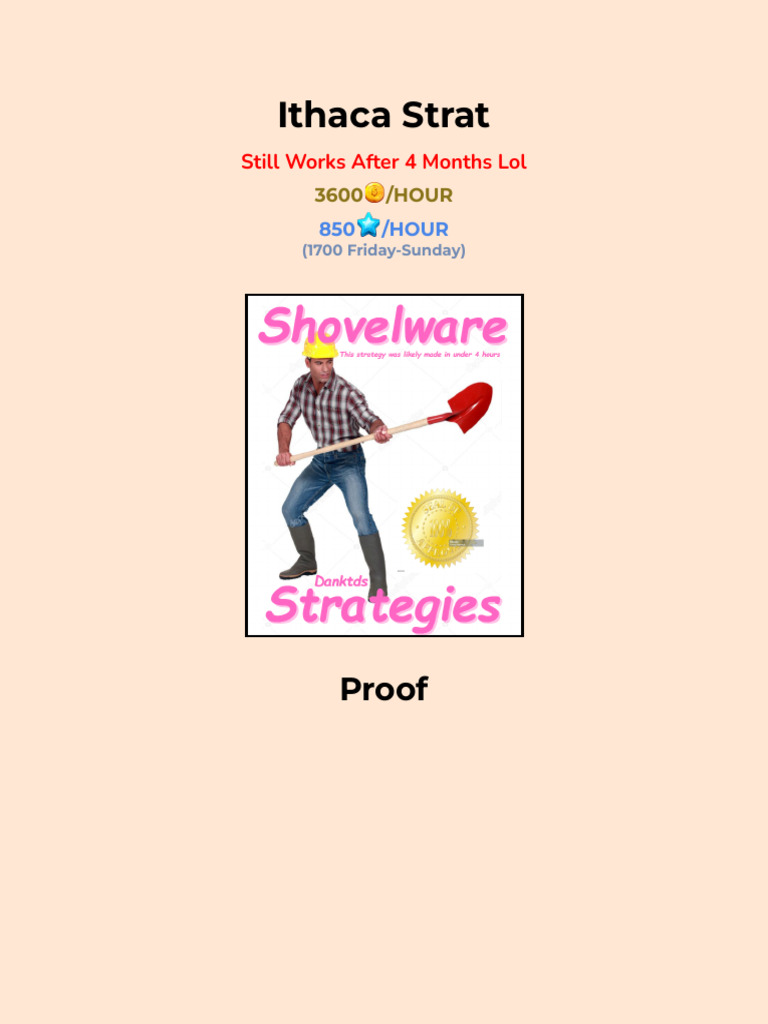 Ithaca Strat for Paradoxum Games | PDF