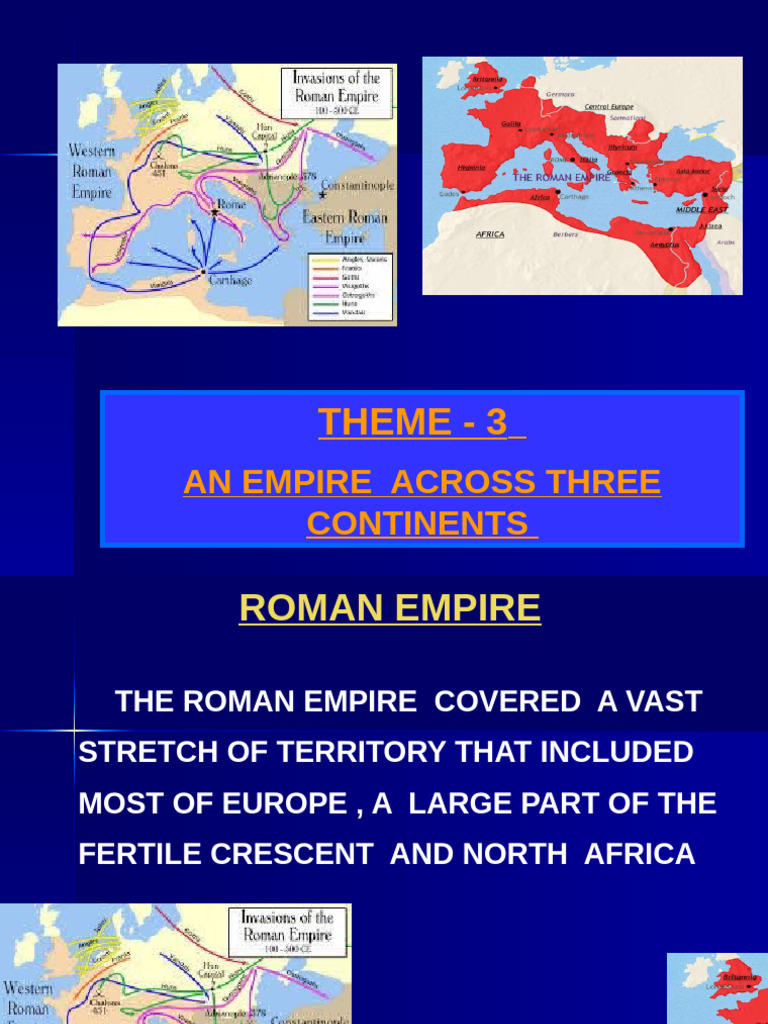 CLASS 11 HISTORY PPT Chapter 2 An Empire Across Three Continents | PDF