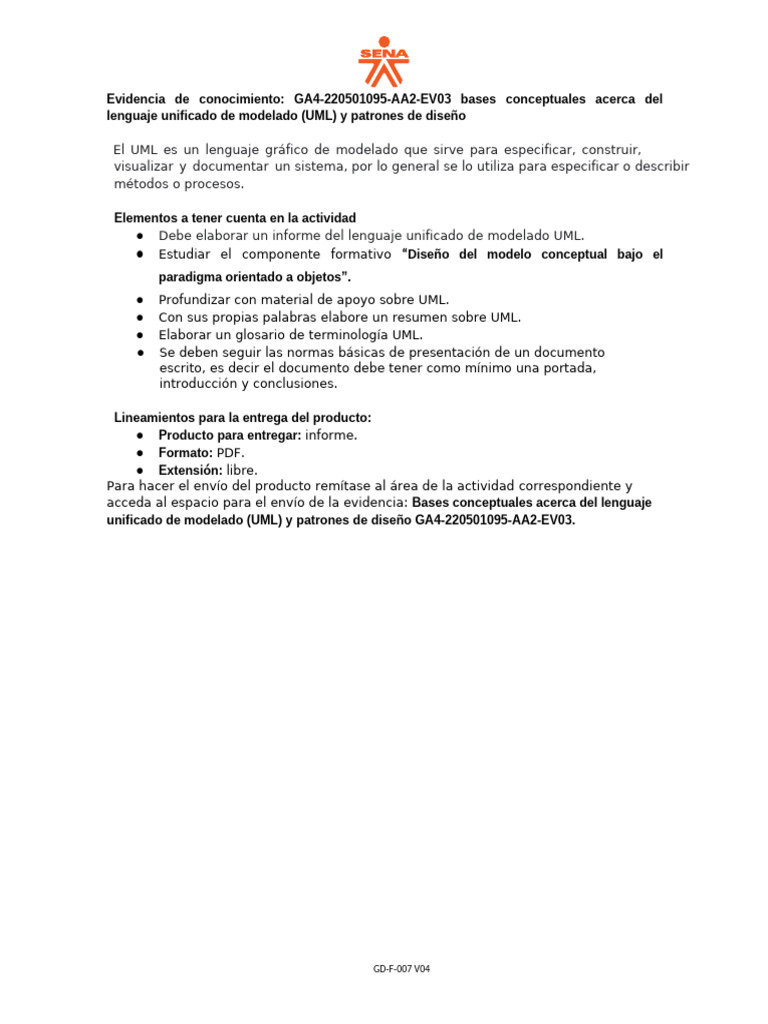 GA4-220501095-AA2-EV03 Bases Conceptuales Acerca | PDF